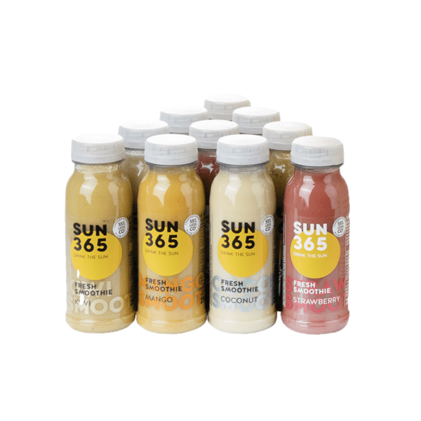 Įv. skonių SUN365 smoothie, 10 vnt. x 330 ml | SNACKBOX